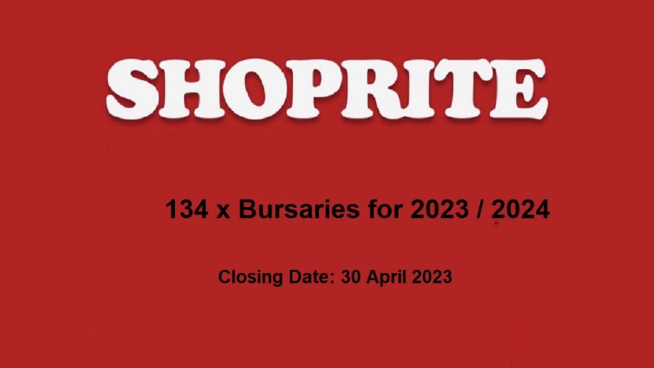 Shoprite: Bursary Programme 2023 - StudentRoom.co.za